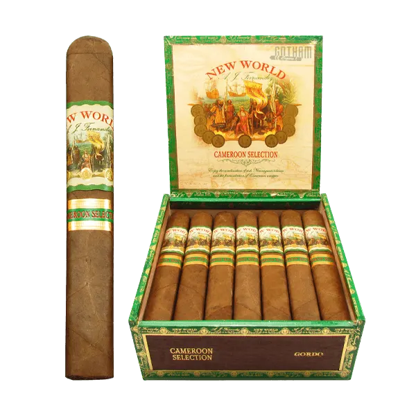 AJ New World Cameroon Toro 6 x 50 Box 20 - Premium Nicaraguan Cigars ...