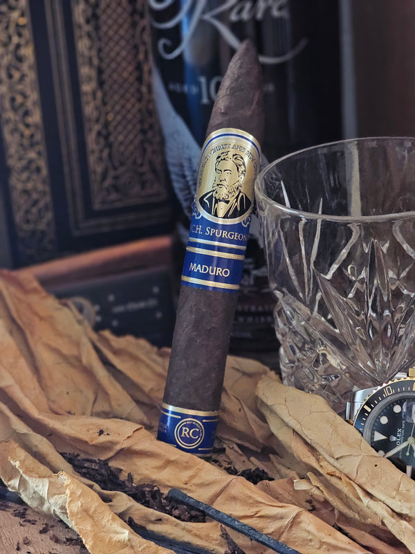 Reformed Cigars Spurgeon Cigars Blue Label Maduro Liga Number 1 Variet ...
