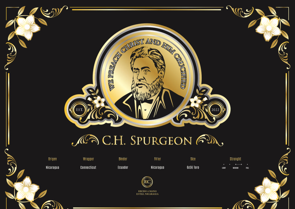 Reformed Cigars Spurgeon Cigars Black Label Connecticut – 1689 Cigar Co.